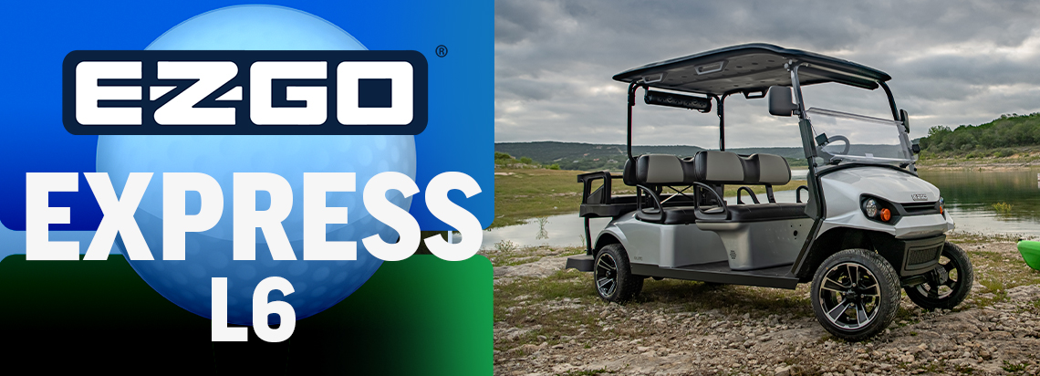 E-Z-GO Express L6 | Six-Passenger Golf Cart